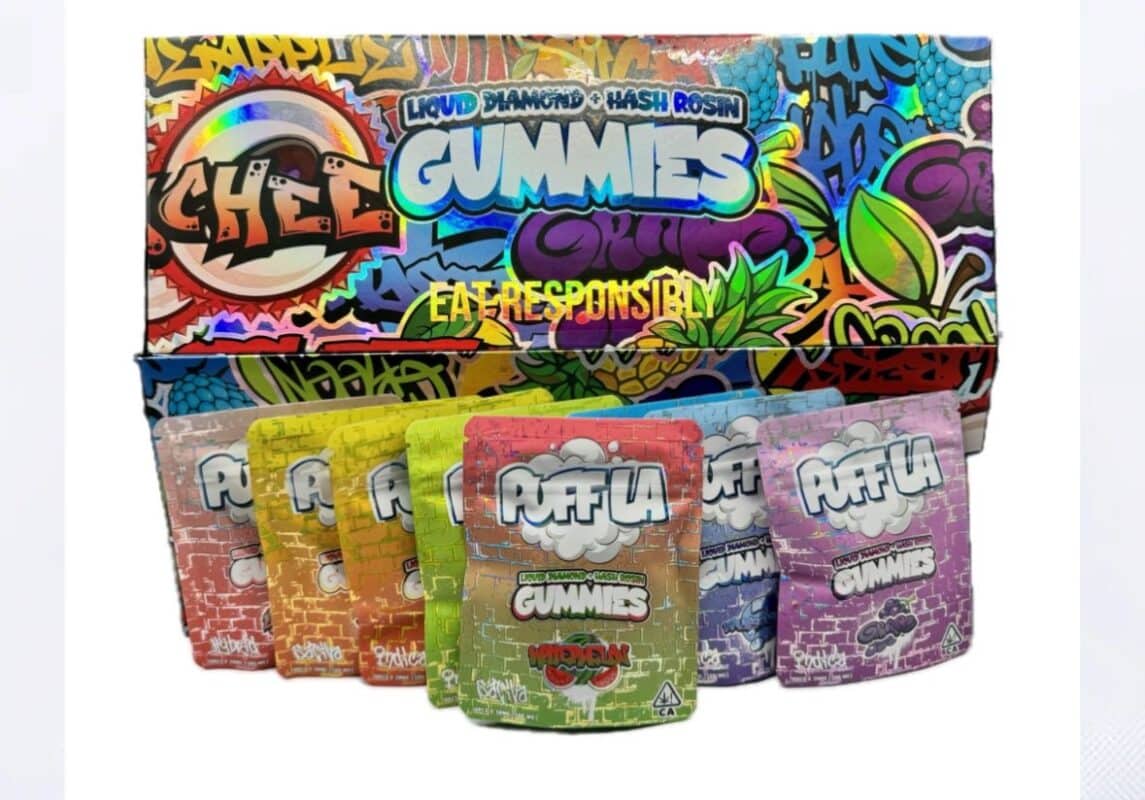 Puff LA Gummies Puff LA LIQUID DIAMONDS HASH ROSIN Gummies 500mg 🔥🔥ON ...
