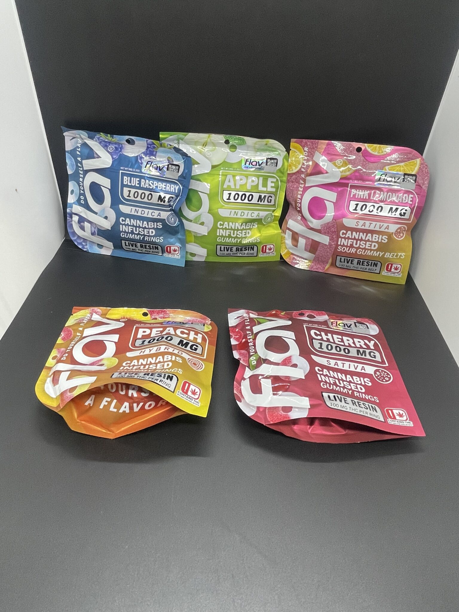 Indulge in Flav 1000mg Live Resin THC Edibles in NYC with Splash Brothers
